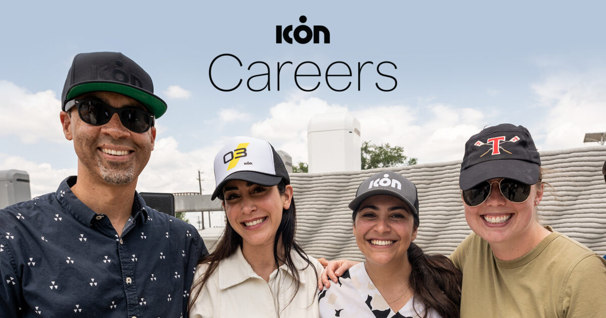 Join us as we reimagine homebuilding on Earth and beyond – ICON