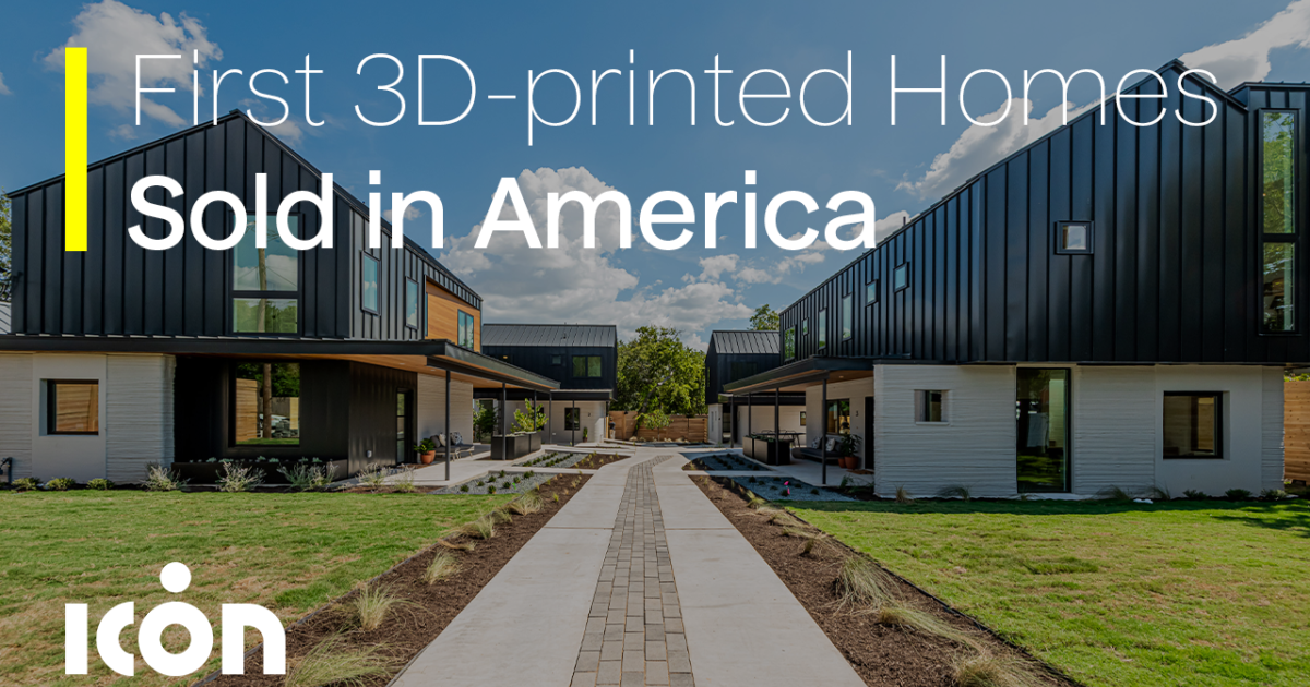 3D-printed Homes by ICON | Austin, TX | Developer 3Strands – ICON